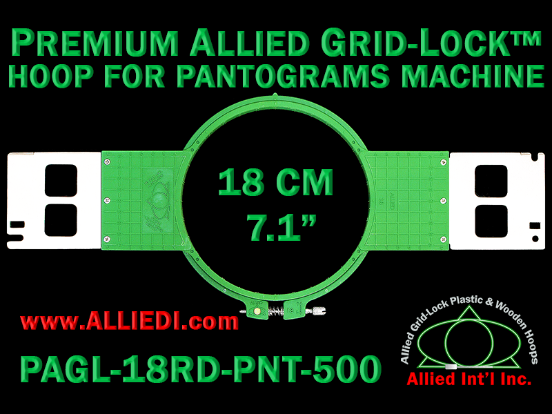 Pantograms Hoop / Embroidery Frame - 500 mm Sew Field / Arm Spacing ...