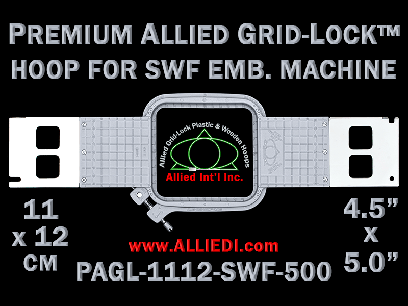 SWF Hoop / Embroidery Frame - 500 mm Sew Field / Arm Spacing - Premium ...